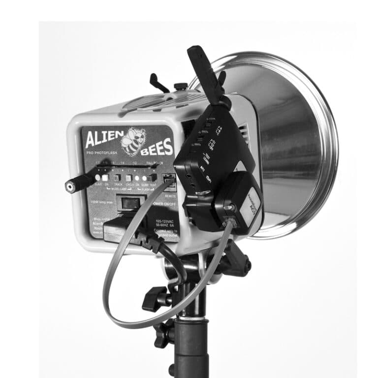 Pocketwizard brings control to Elinchrom and Alien Bees strobes.